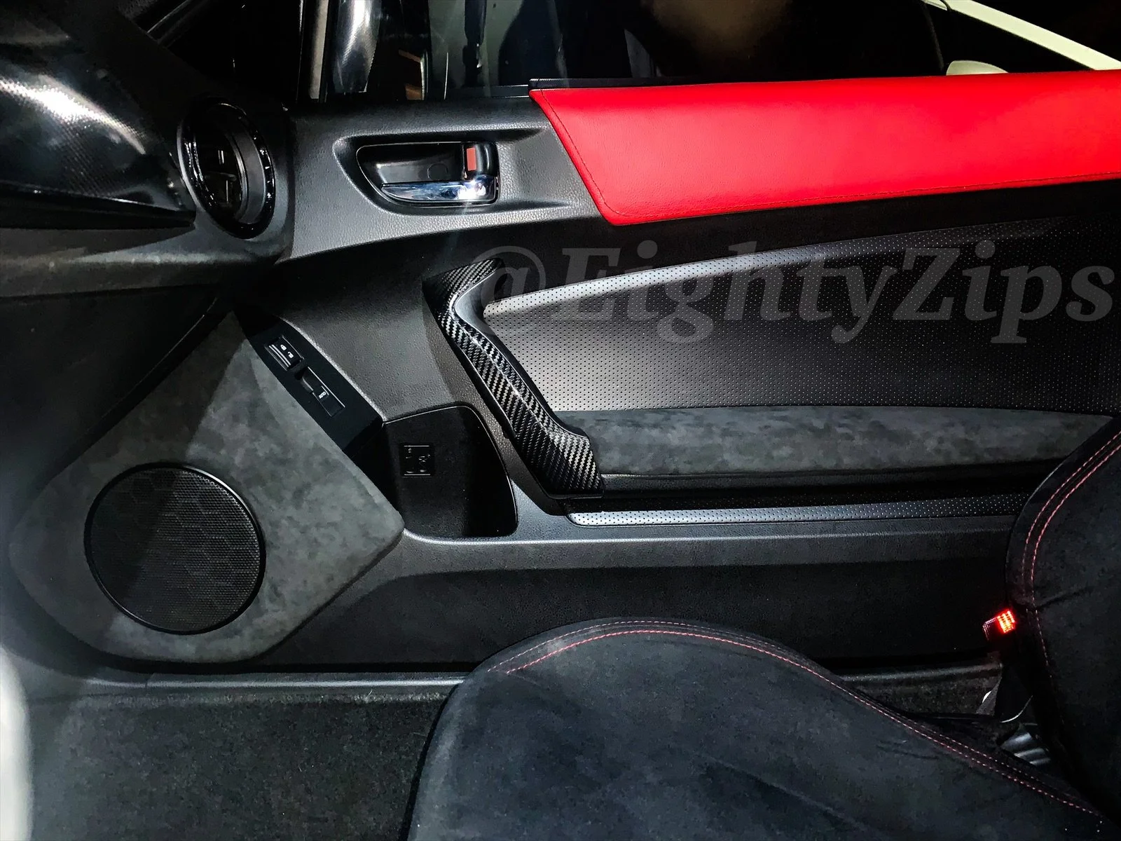'22+ GR86/BRZ Alcantara® Dash Trim — EightyZips Interior Supply