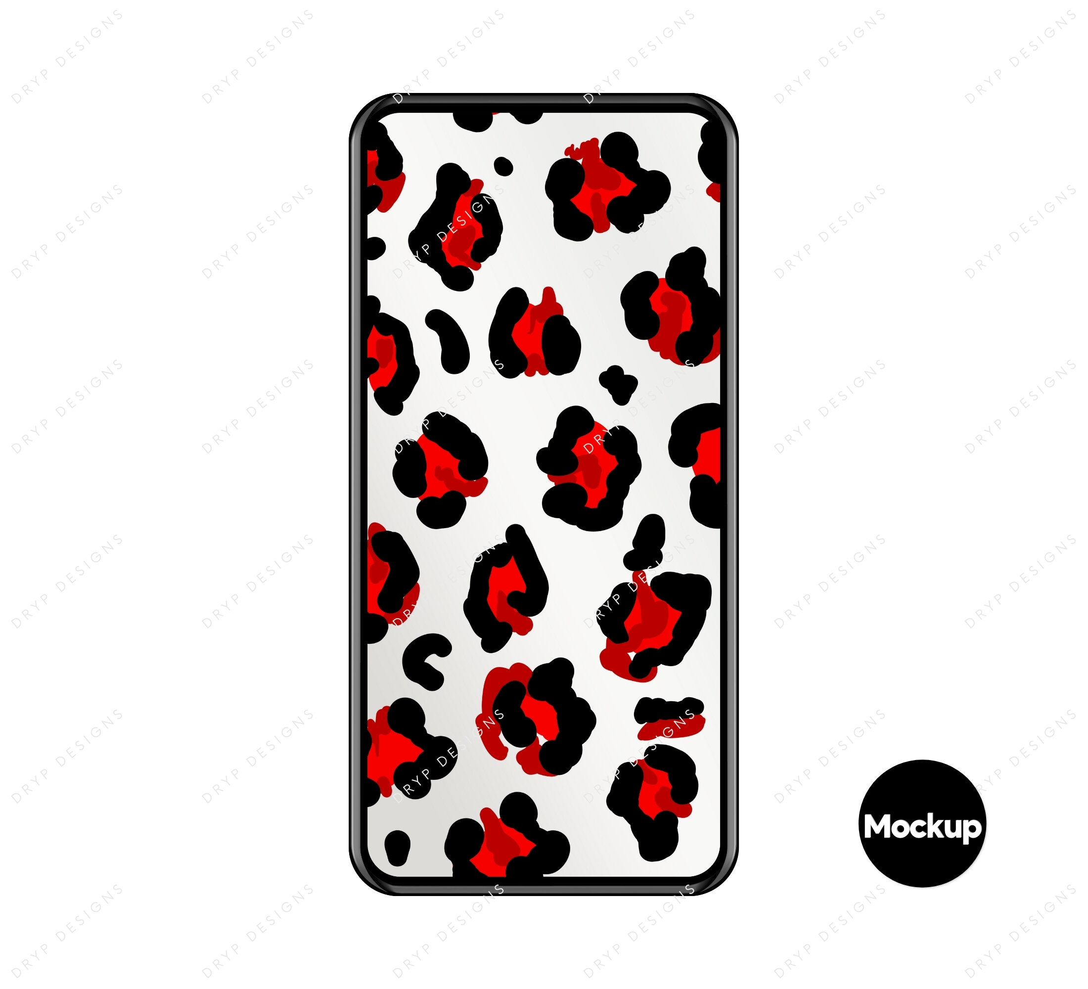 Realistic Leopard Print Seamless Background Texture — drypdesigns