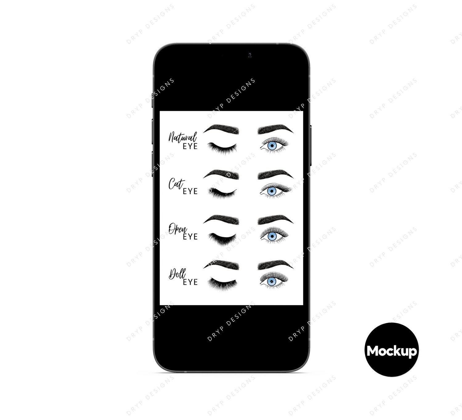 Brow Shapes Style Chart — drypdesigns