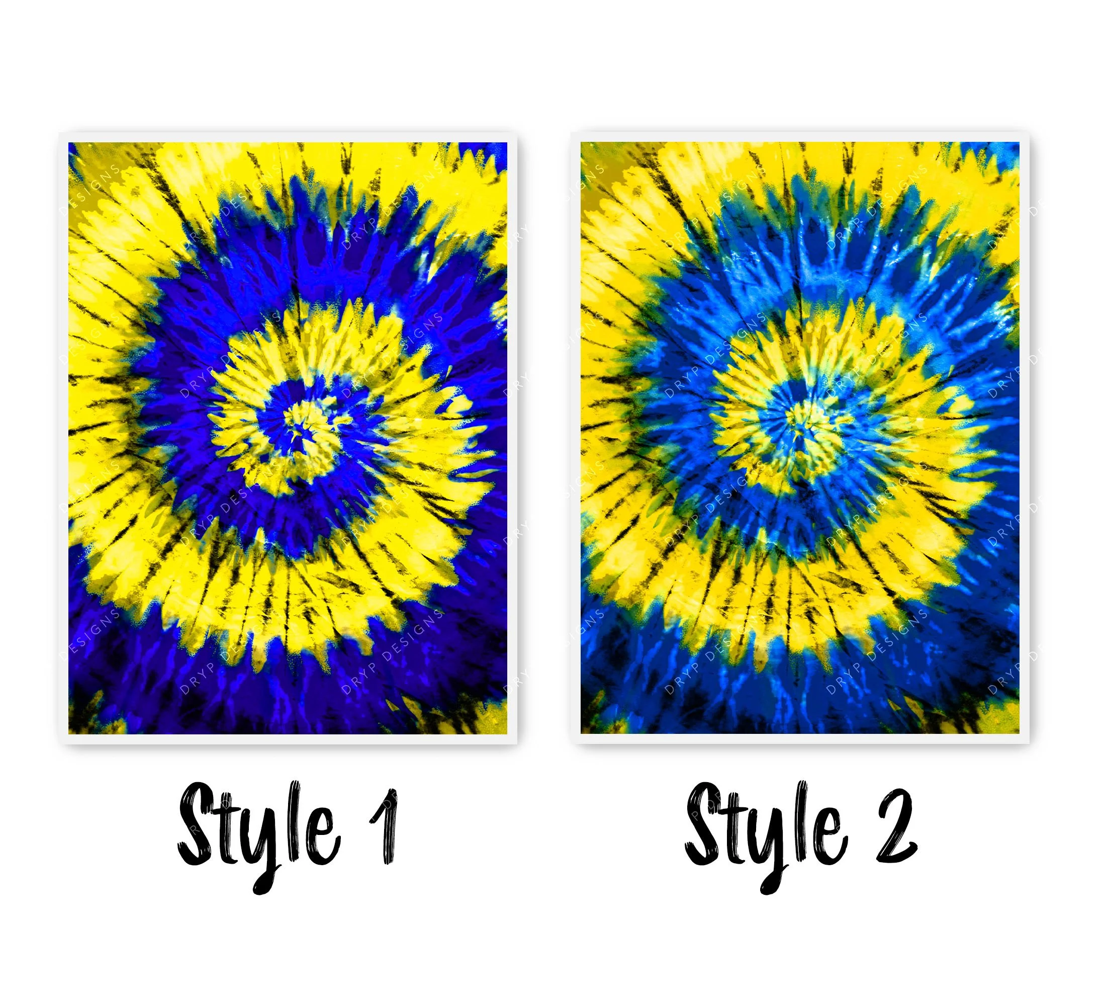 Rainbow Tie-Dye Digital Paper Background — drypdesigns