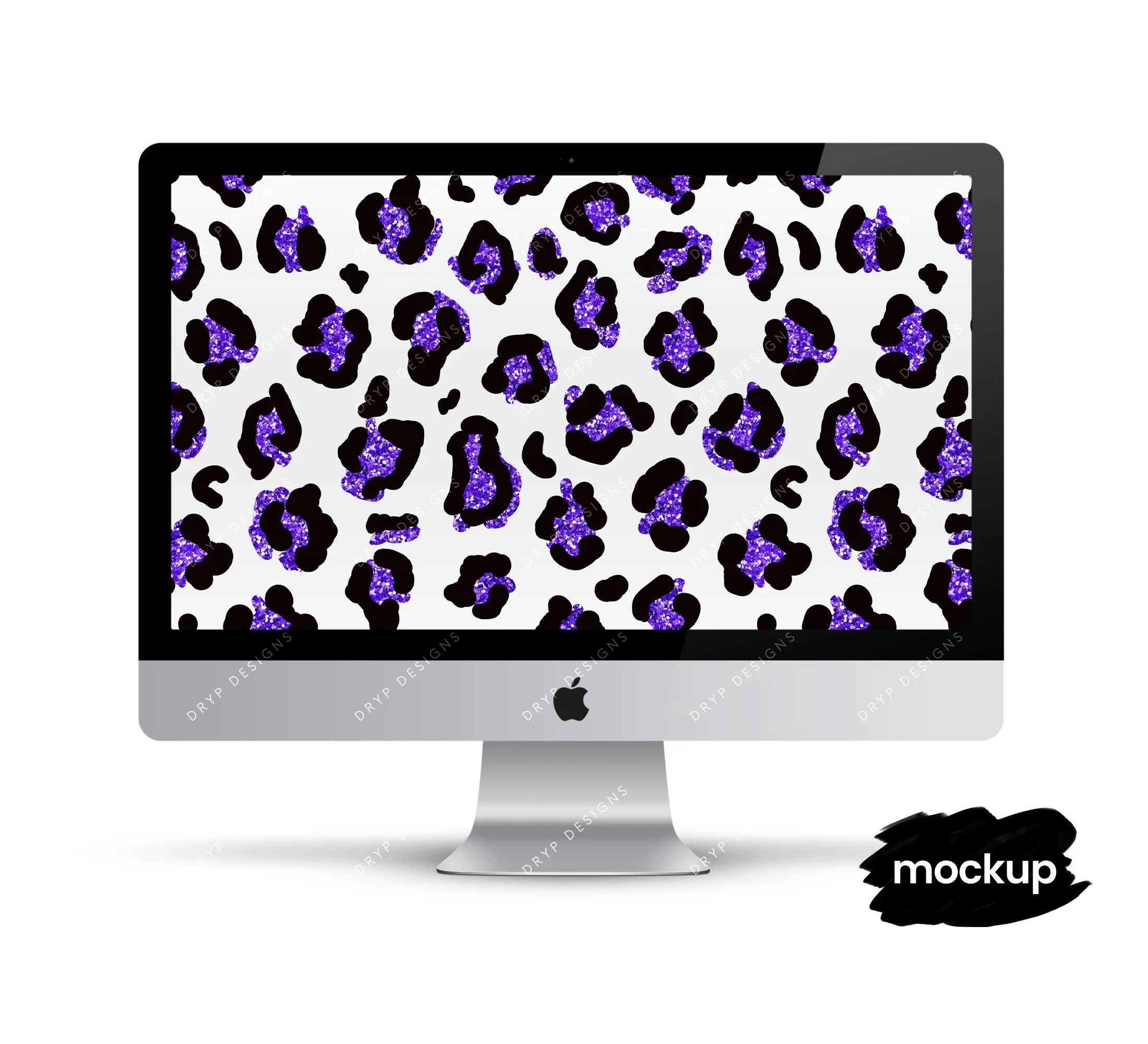 Realistic Pink Leopard Print Seamless Background — drypdesigns