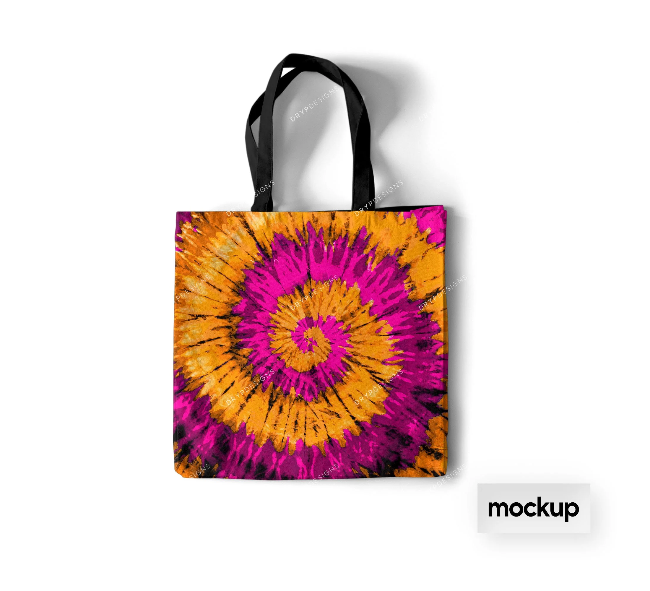 Neon Yellow Tiedye Digital Paper Background — drypdesigns