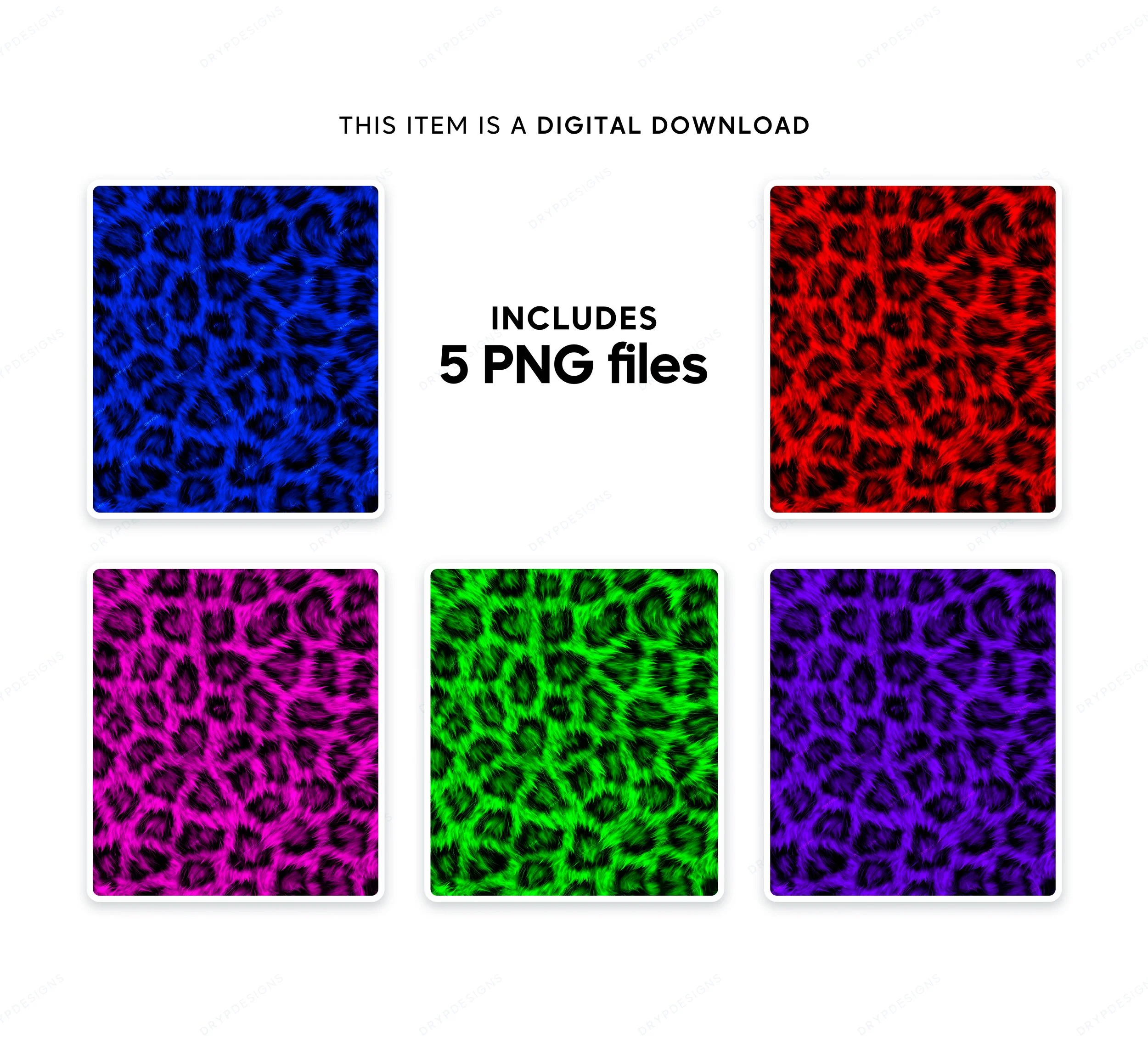 Realistic Leopard Print Seamless Background Texture — drypdesigns