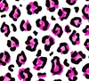 Red Leopard Print Seamless Background Texture — drypdesigns