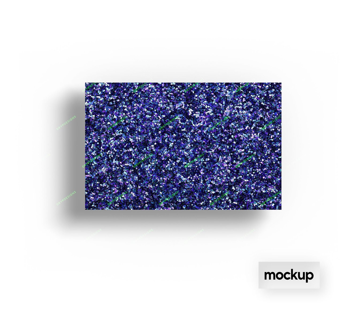Blue Glitter Texture
