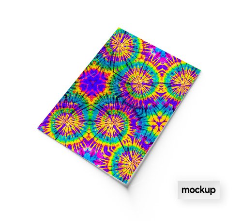 Rainbow Tiedye Digital Paper Background — drypdesigns