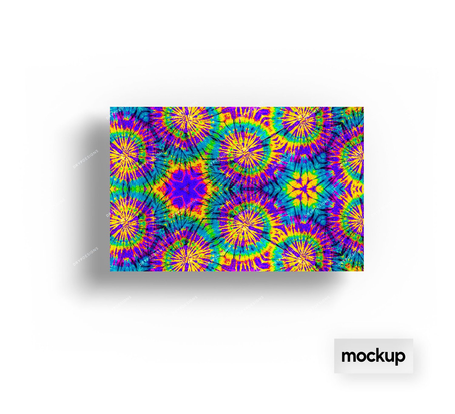 Rainbow Tiedye Digital Paper Background — drypdesigns