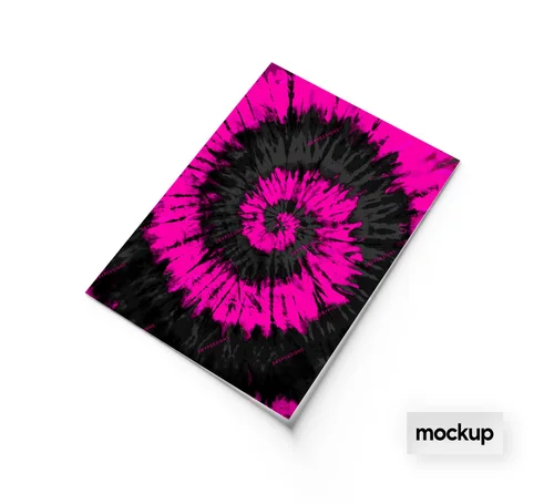 Black + Pink + Purple Tiedye Digital Paper — drypdesigns