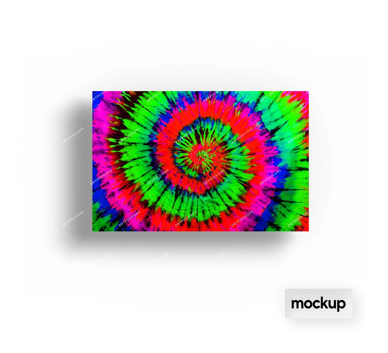 Black + Orange Halloween Tie-Dye Background Digital Paper — drypdesigns