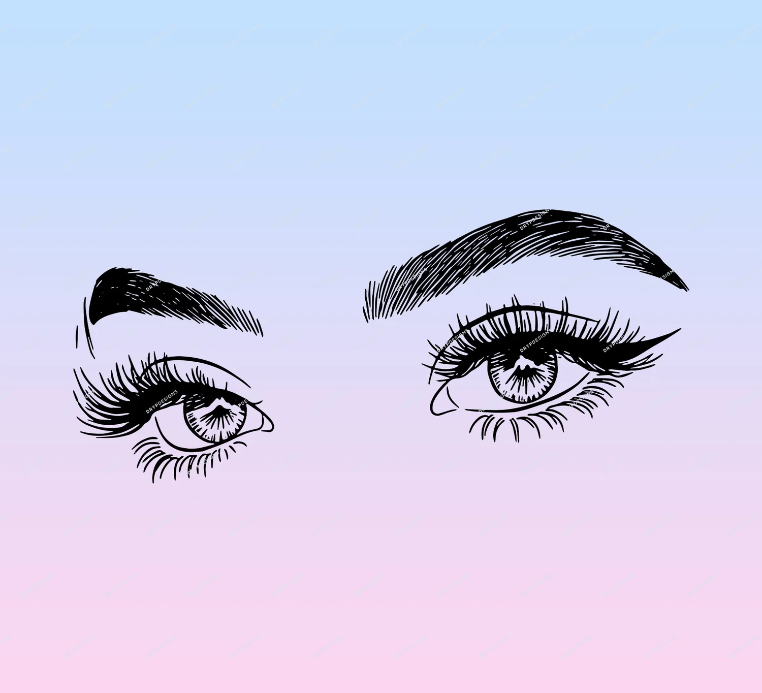 Transparent Eyelashes Tumblr