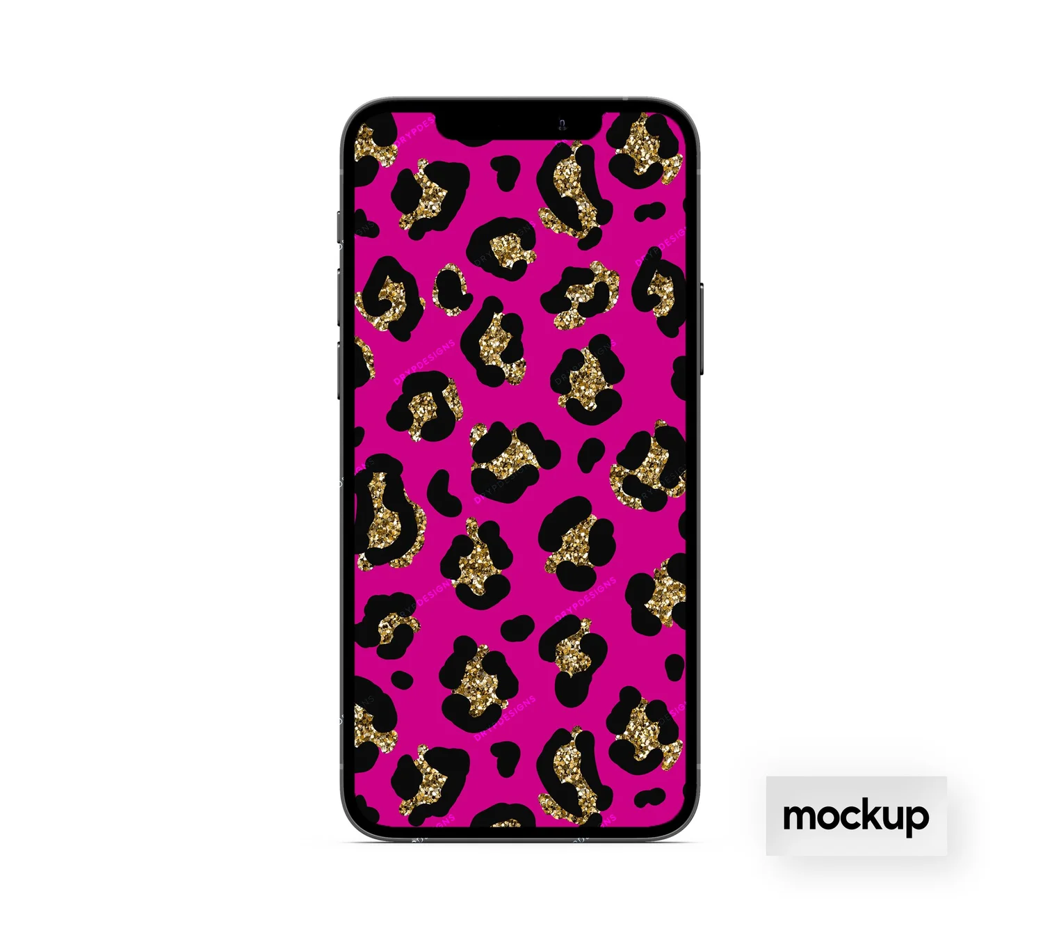 Realistic Pink Leopard Print Seamless Background — drypdesigns