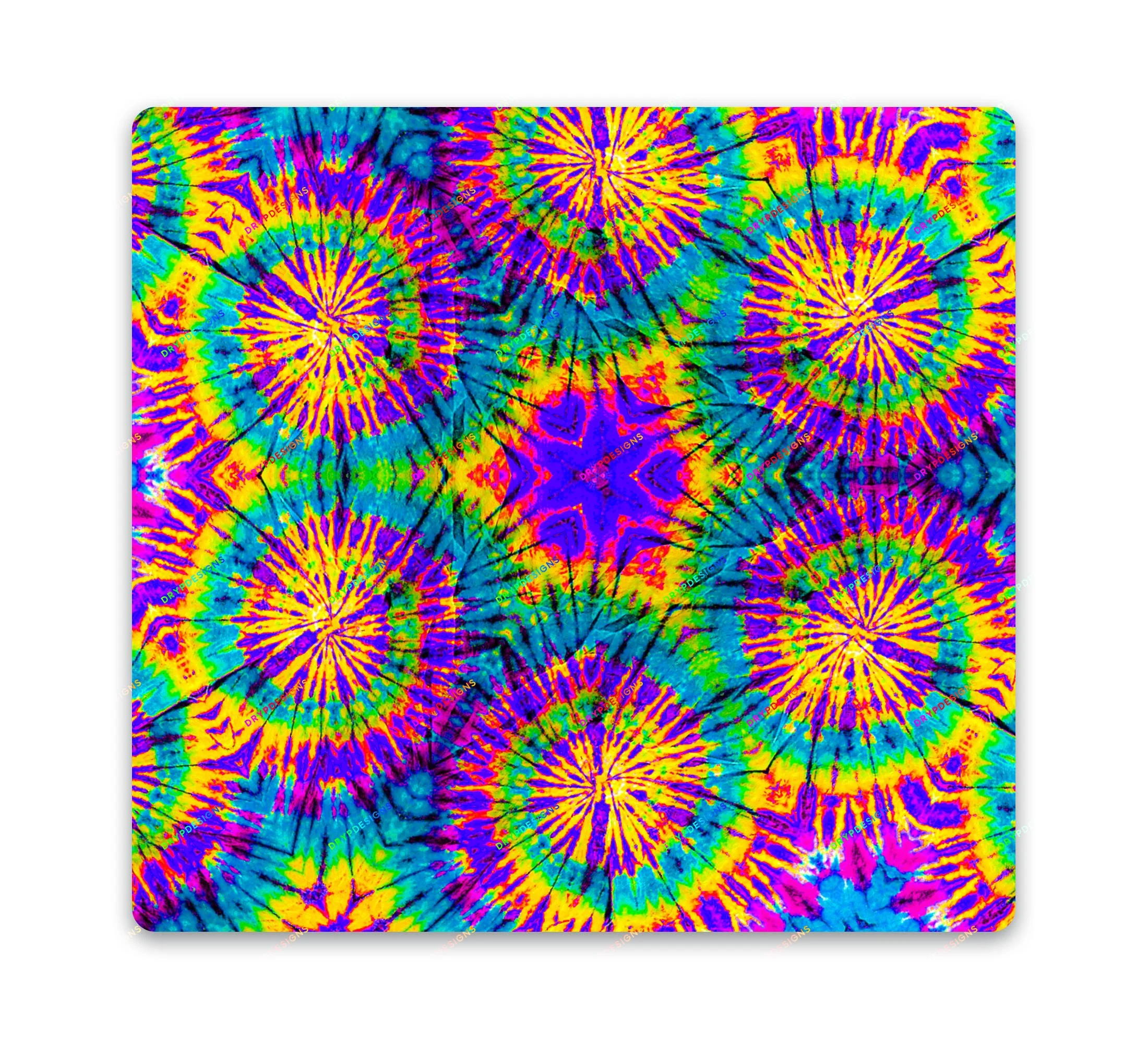 Rainbow Tiedye Digital Paper Background — drypdesigns