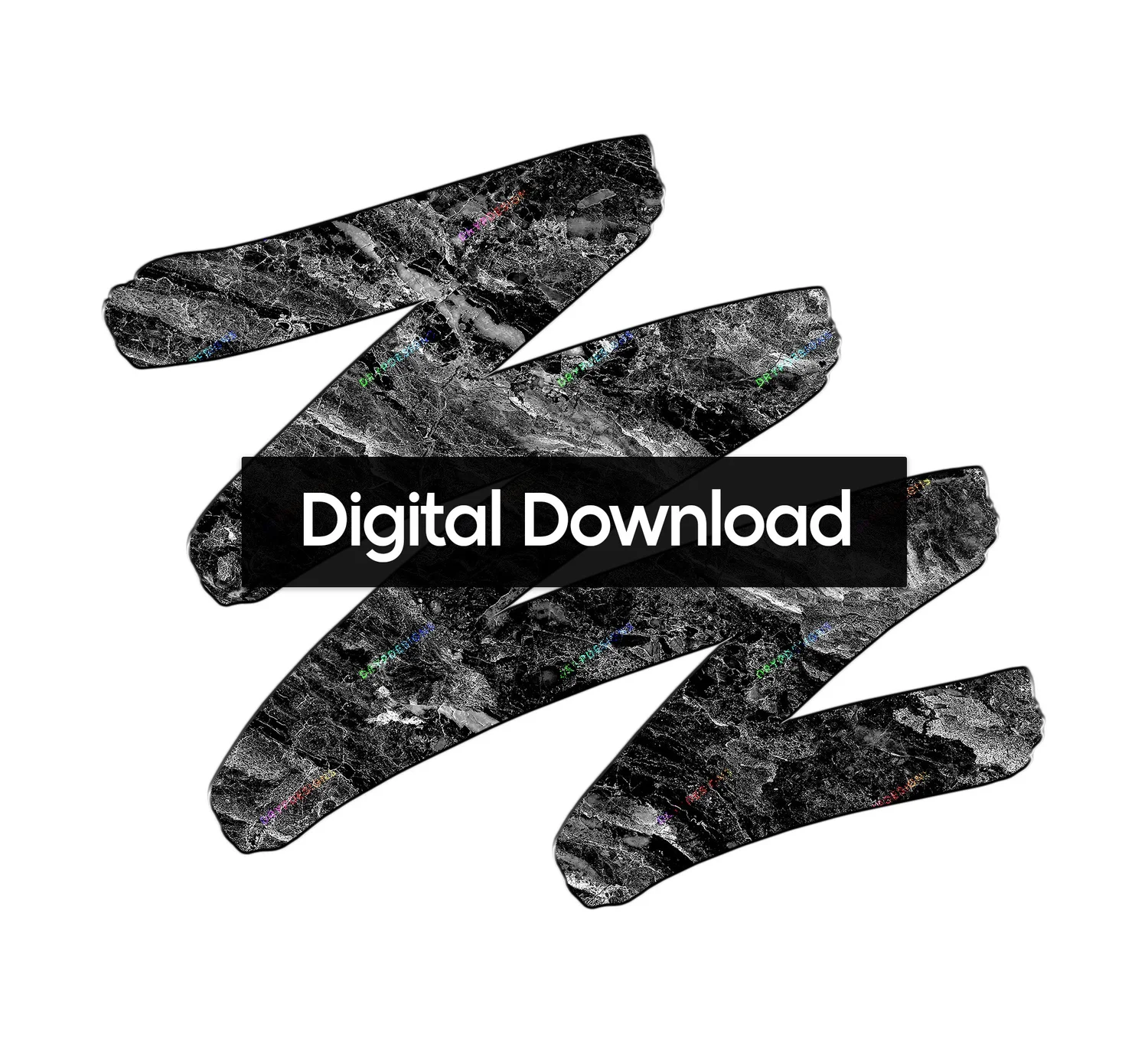 Ice Blue + White Marble Seamless Digital Background — drypdesigns