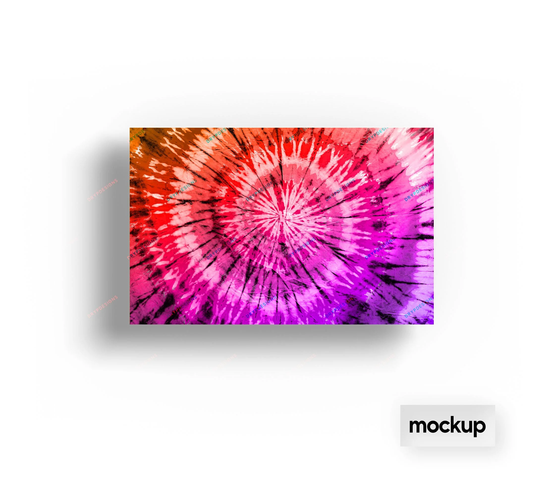 Rainbow Tiedye Digital Paper Background — drypdesigns