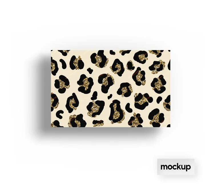 Realistic Leopard Print Seamless Background Texture — drypdesigns