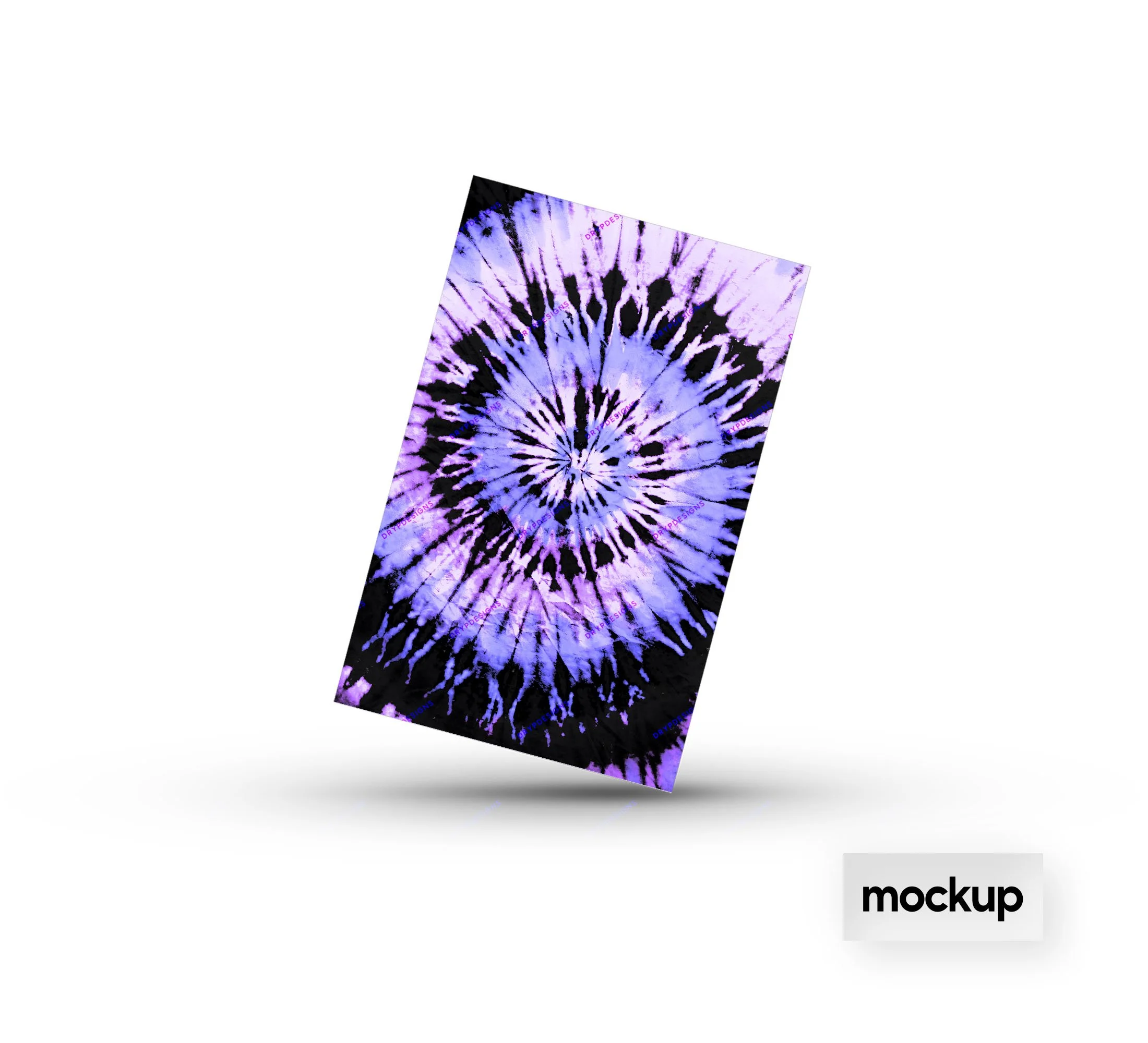 Black + Pink + Purple Tiedye Digital Paper — drypdesigns