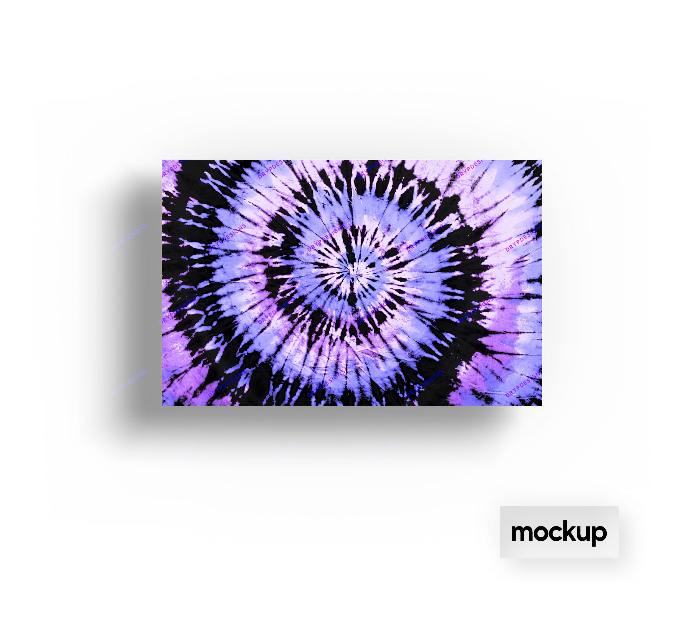 Black + Pink + Purple Tiedye Digital Paper — drypdesigns