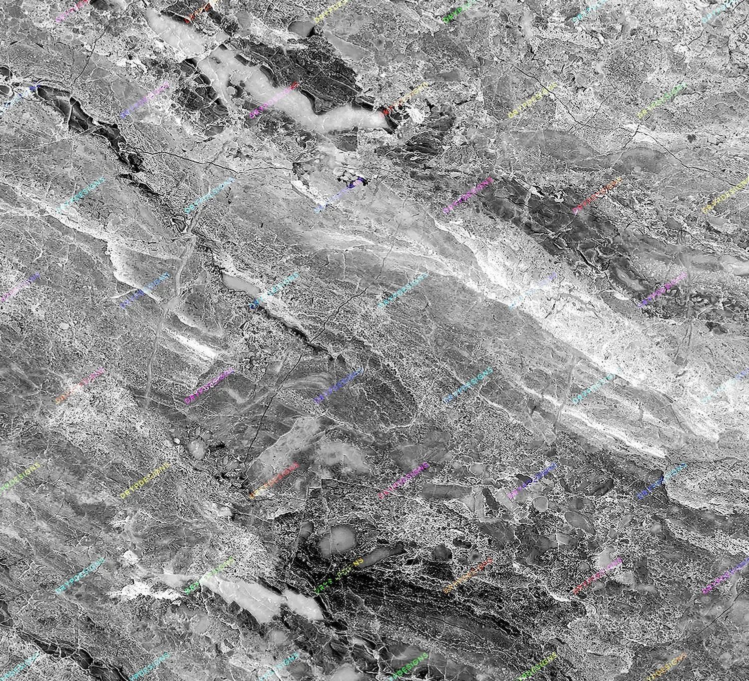 Black Silver Granite