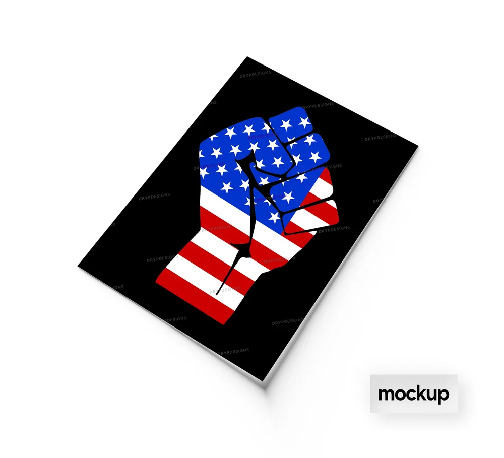 USA Patriotic Peace Sign Glitter PNG Graphic — drypdesigns