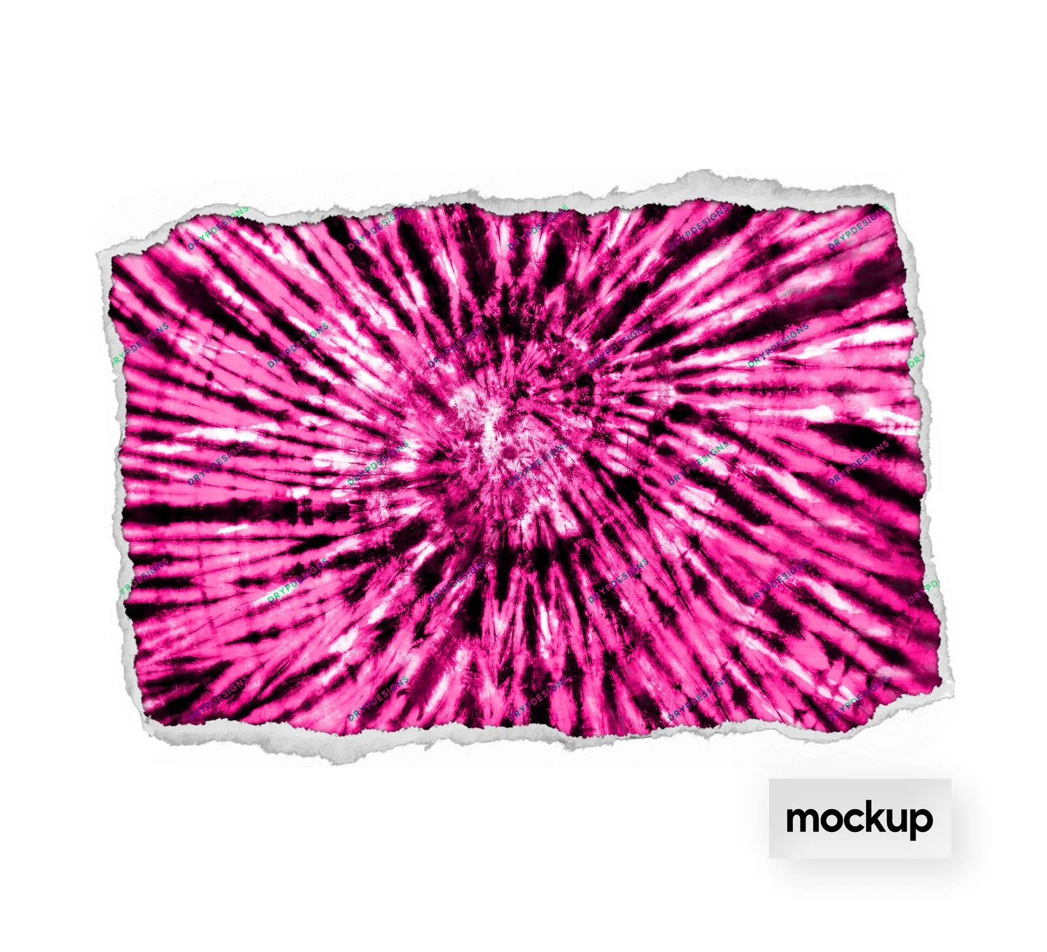 Pink + Blue Neon Tiedye Digital Paper Background — drypdesigns