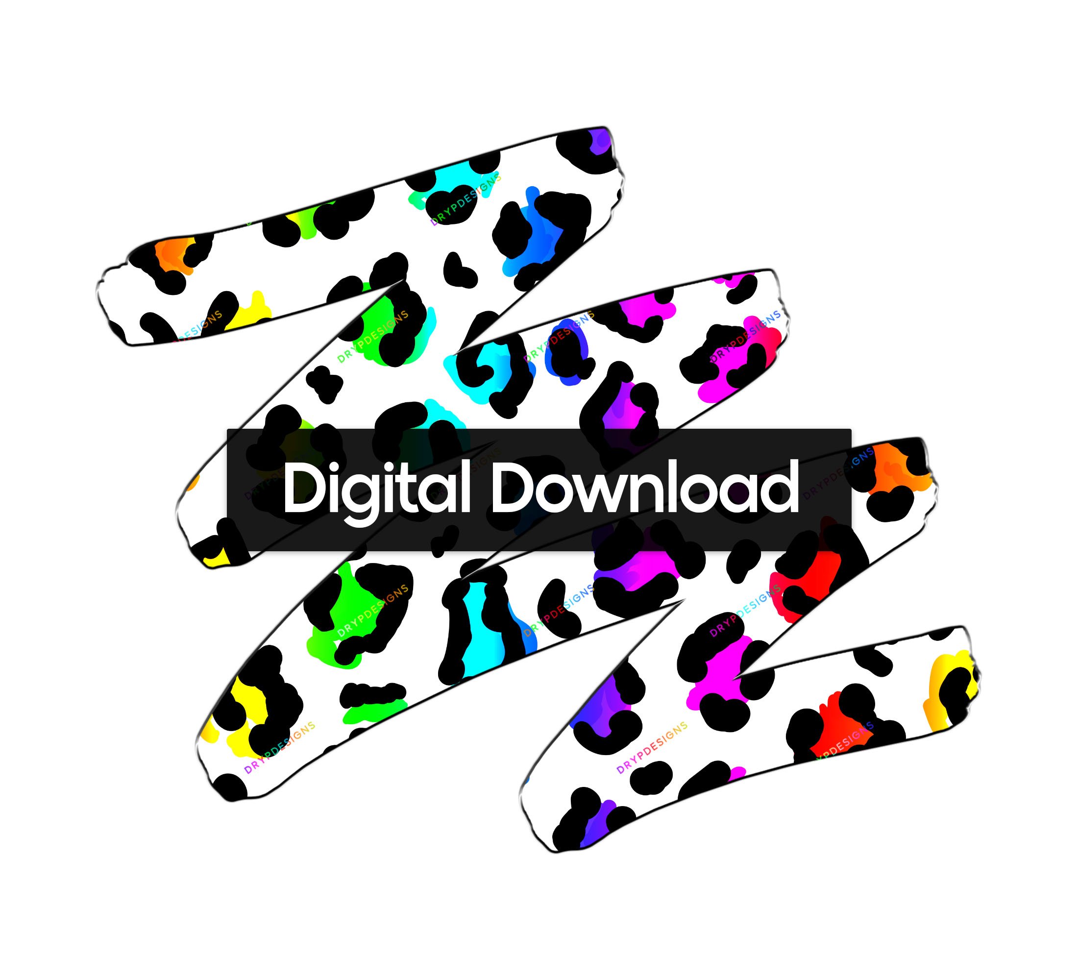 Purple Glitter Leopard Print Seamless Pattern — drypdesigns