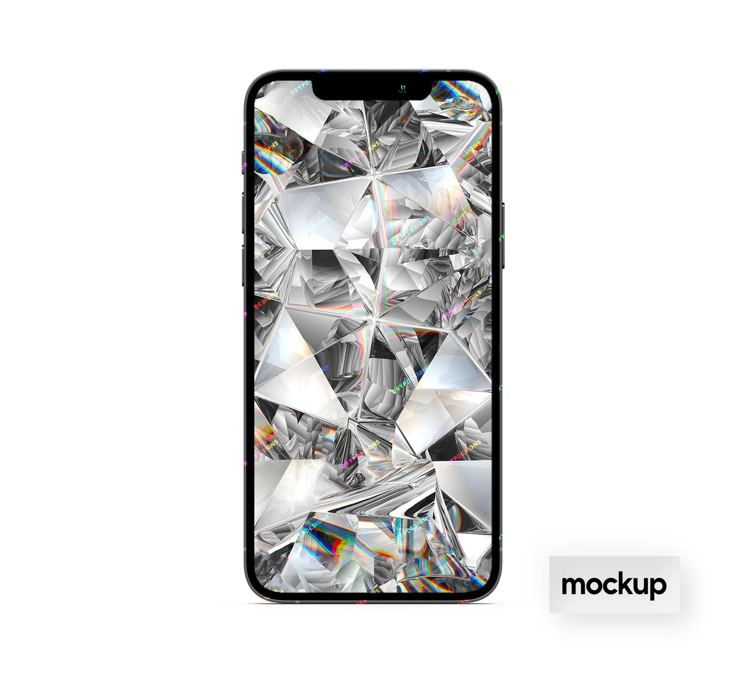 Rose Gold Diamonds Seamless Background — drypdesigns
