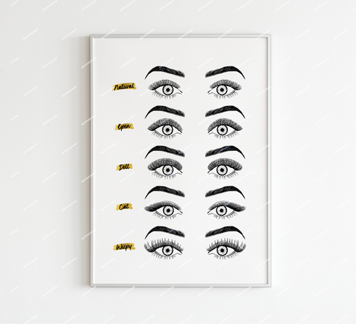 Brow Shapes Style Chart — drypdesigns