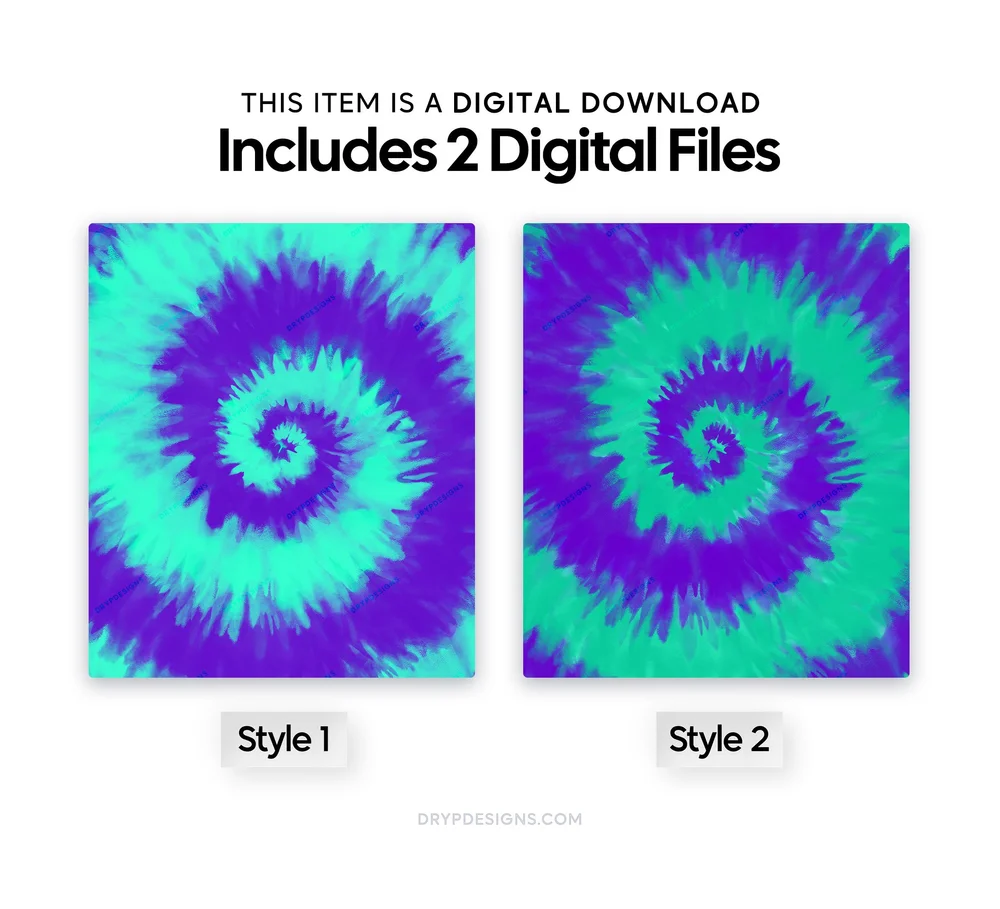 Purple + White Tiedye Digital Paper — drypdesigns