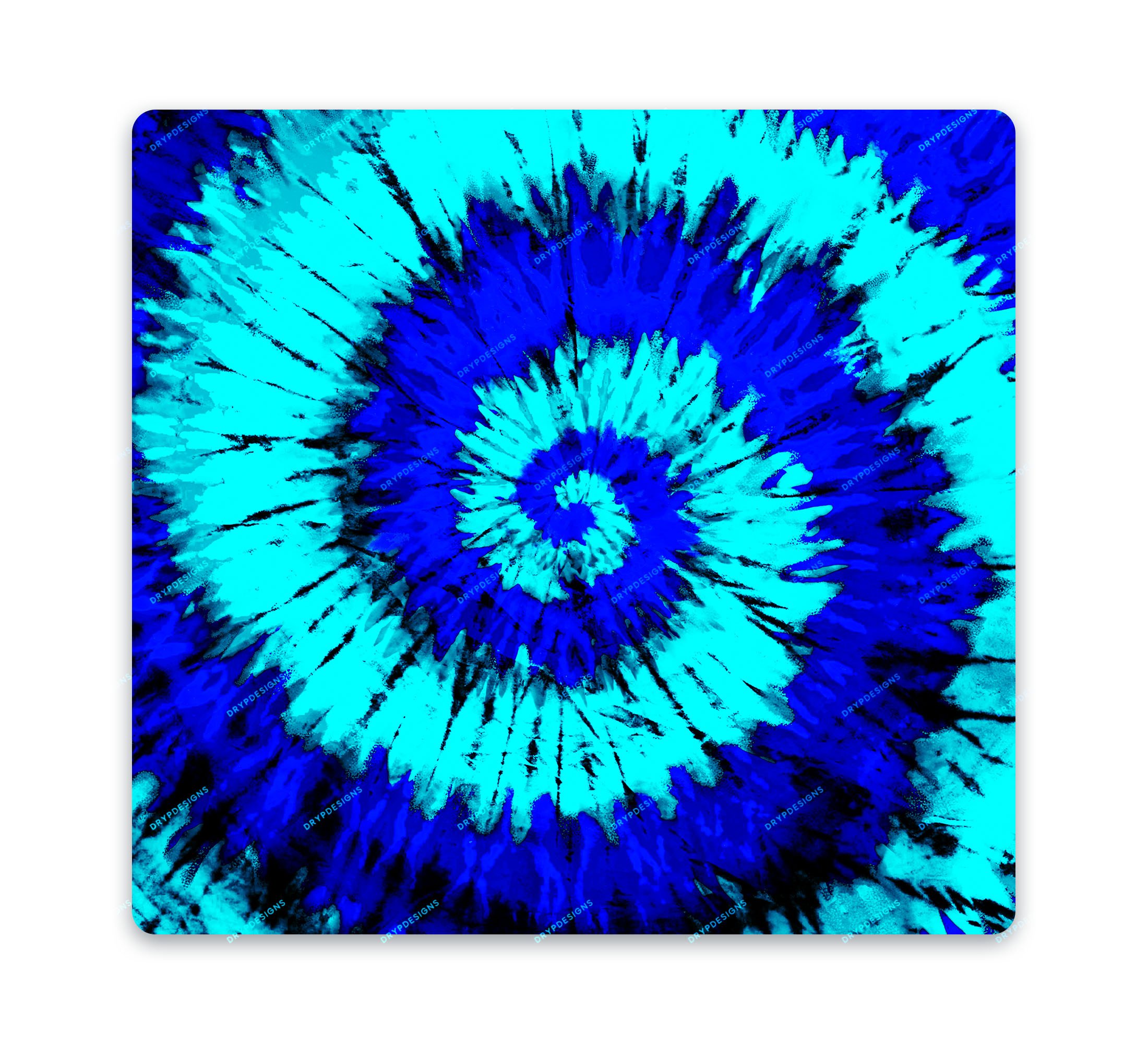 Blue Tiedye Digital Paper Background — drypdesigns