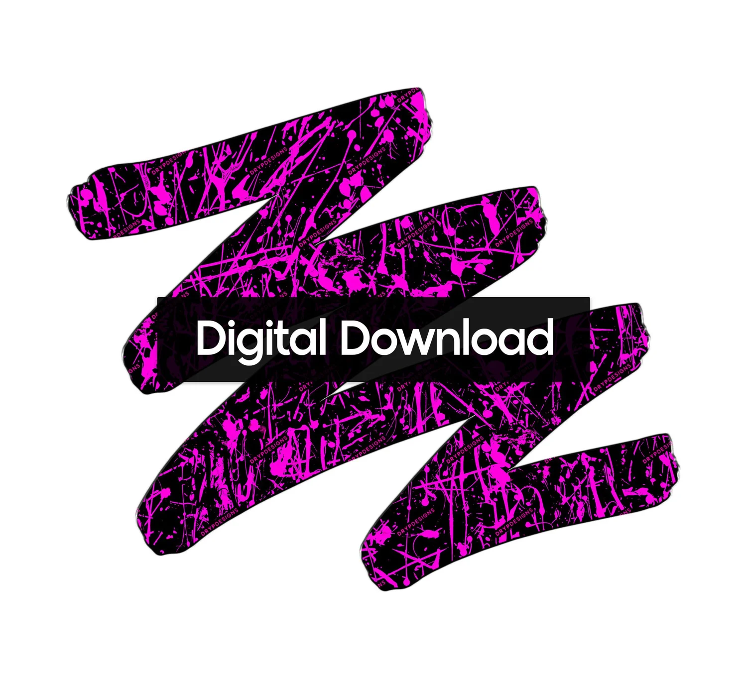 Neon Pink Splatter Paint Backgrounds