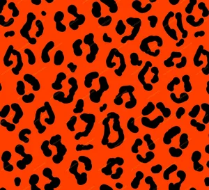 Red Leopard Print Seamless Background Texture — drypdesigns