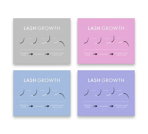 Eyebrow Color Chart Digital Art Print — drypdesigns