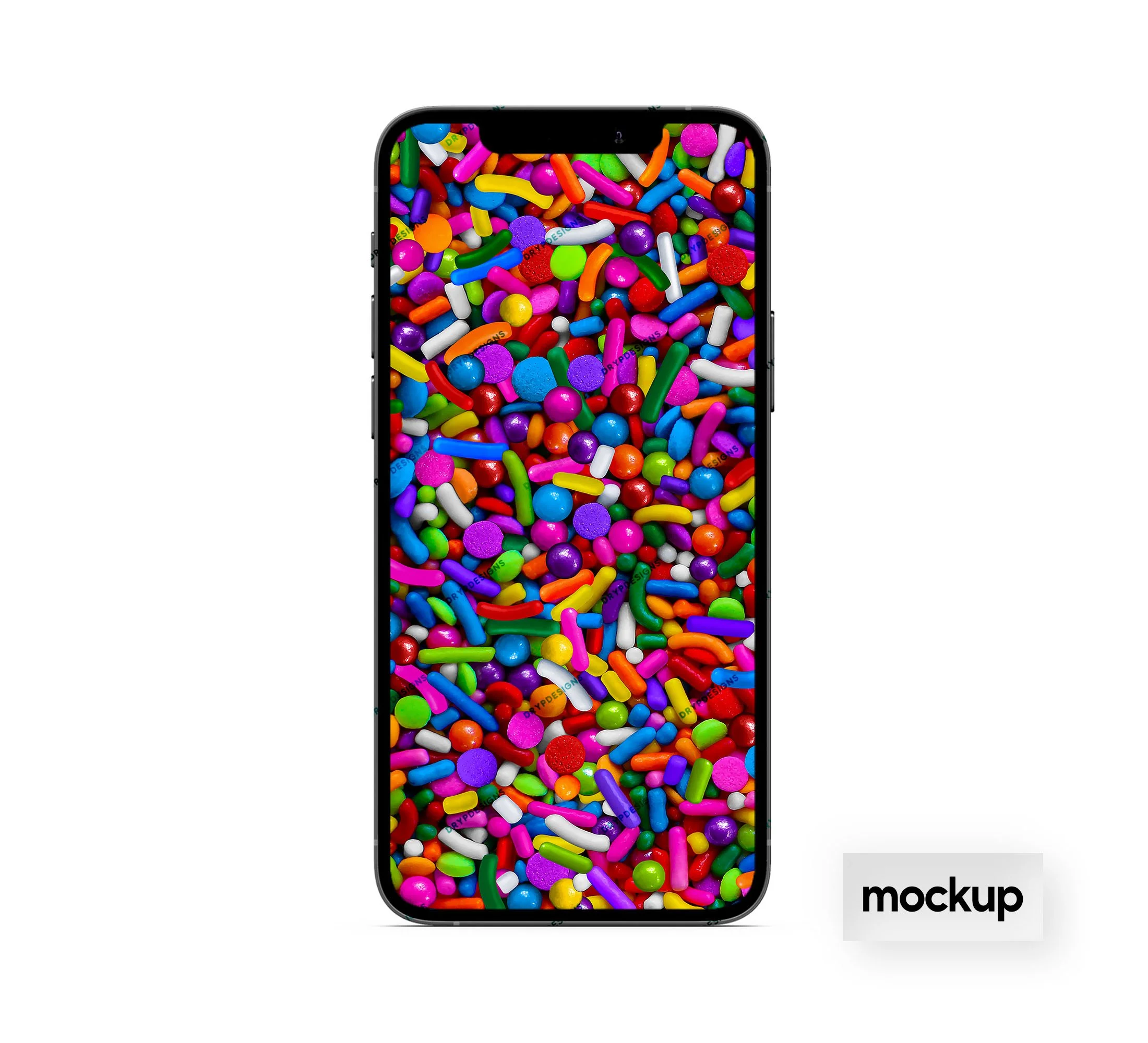 Rainbow Candy Sprinkles Digital Paper — drypdesigns