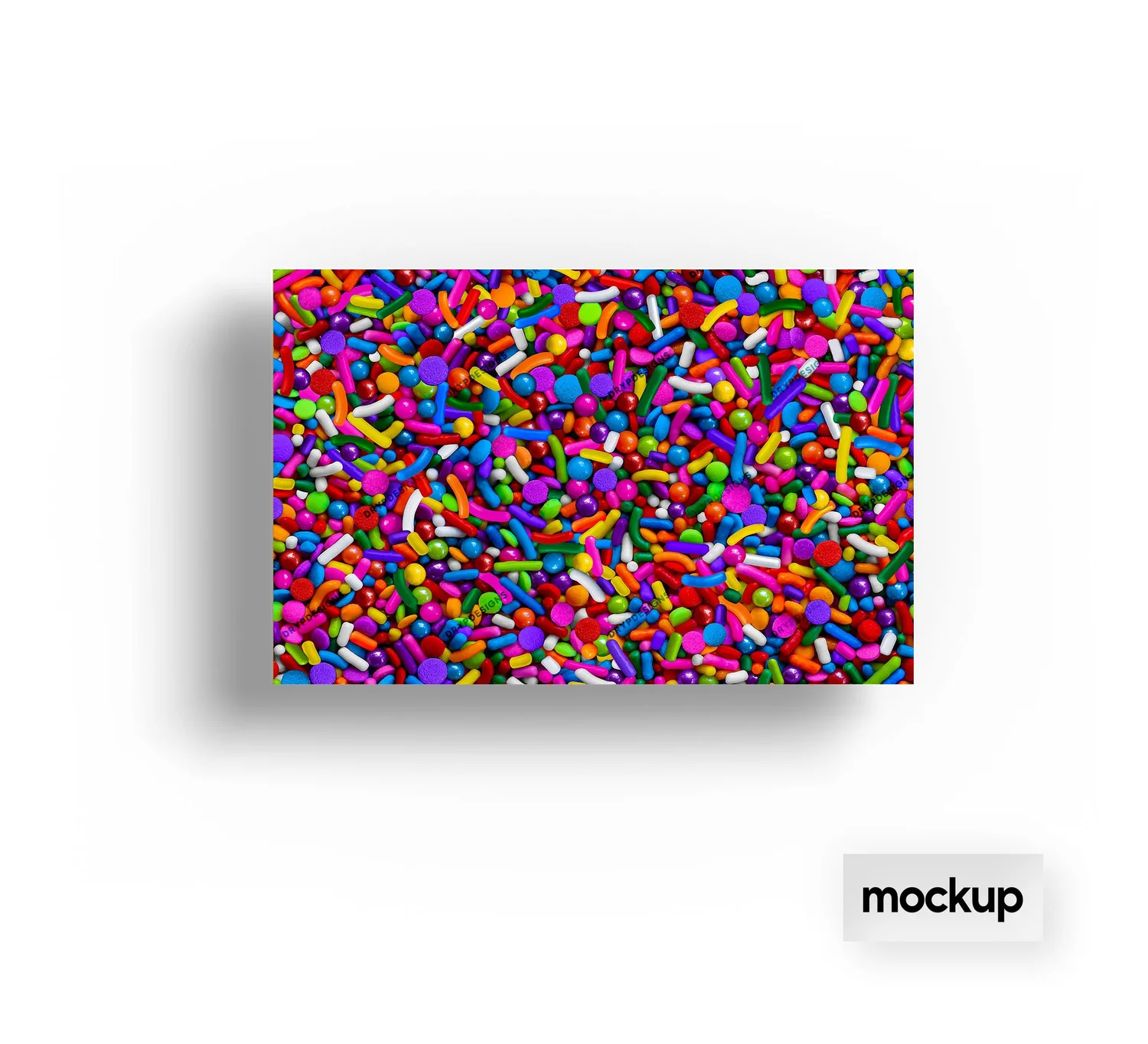 Rainbow Candy Sprinkles Digital Paper — drypdesigns