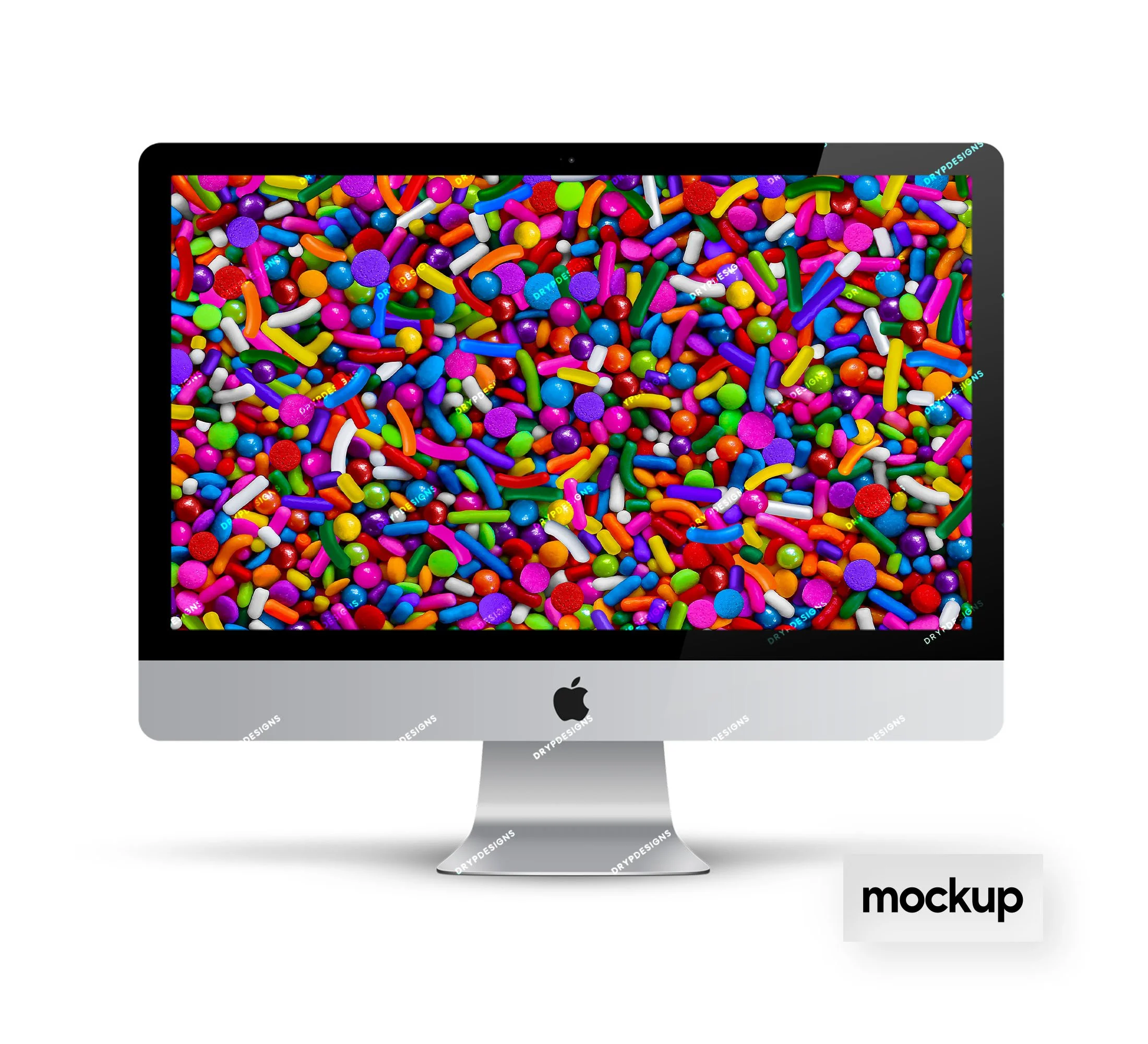 Rainbow Candy Sprinkles Digital Paper — drypdesigns