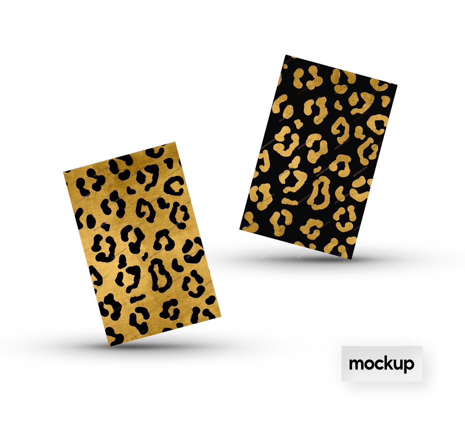 Realistic Leopard Print Seamless Background Texture — drypdesigns