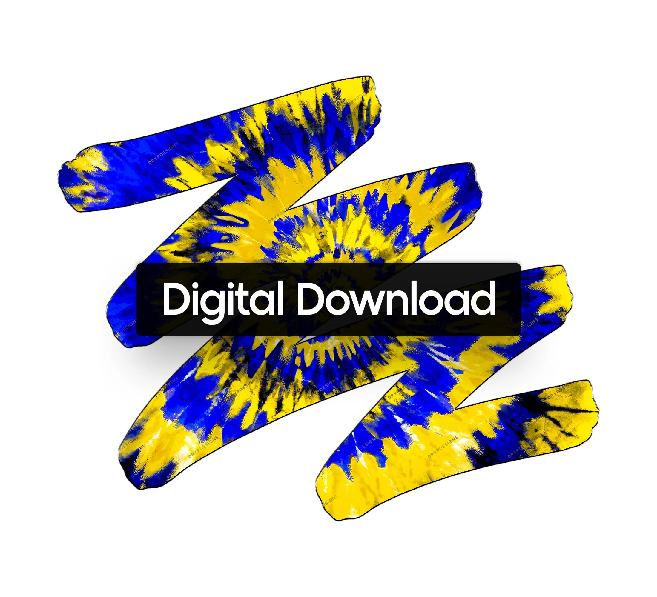 Black + Orange Halloween Tie-Dye Background Digital Paper — drypdesigns