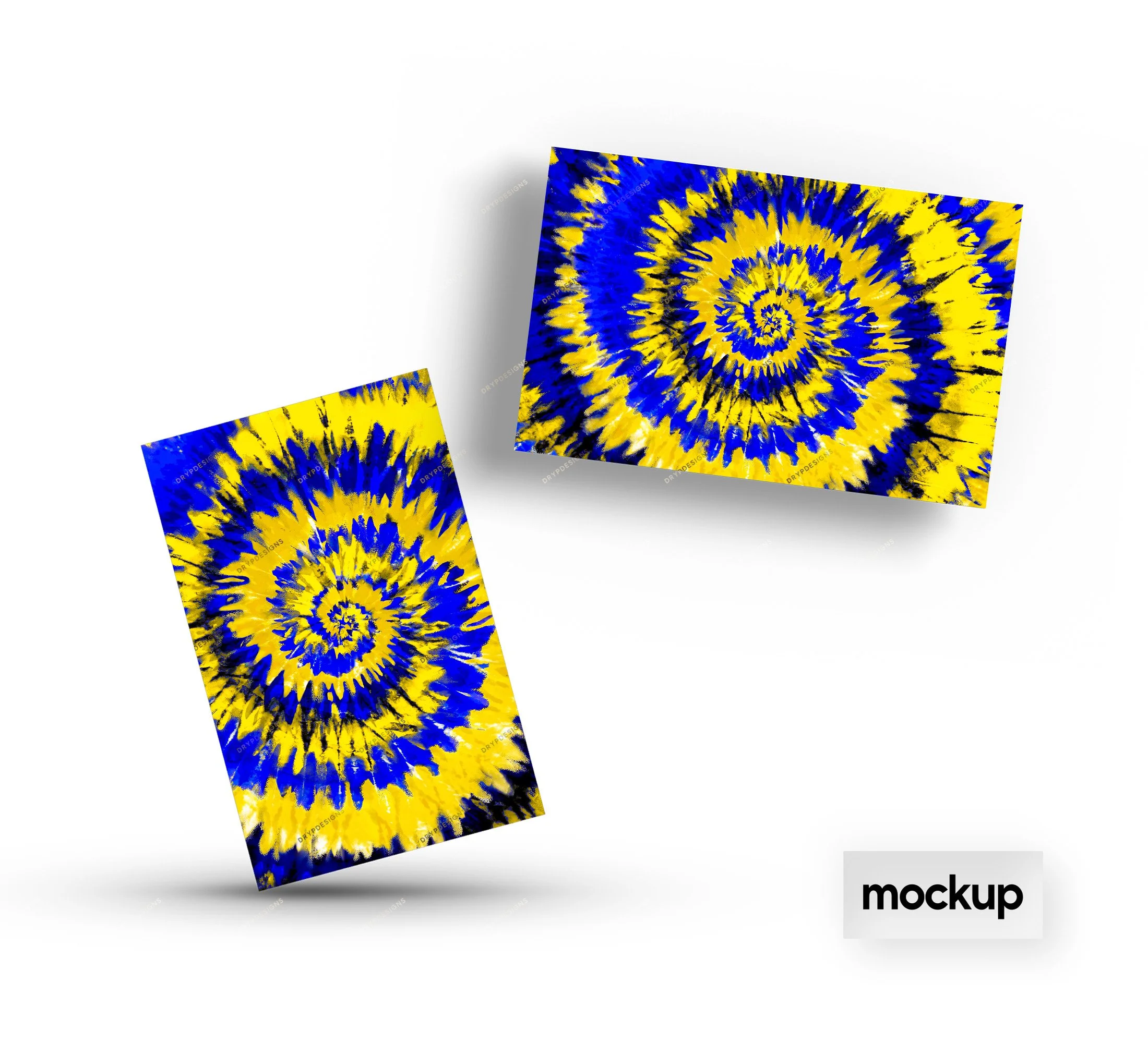 Black + Orange Halloween Tie-Dye Background Digital Paper — drypdesigns