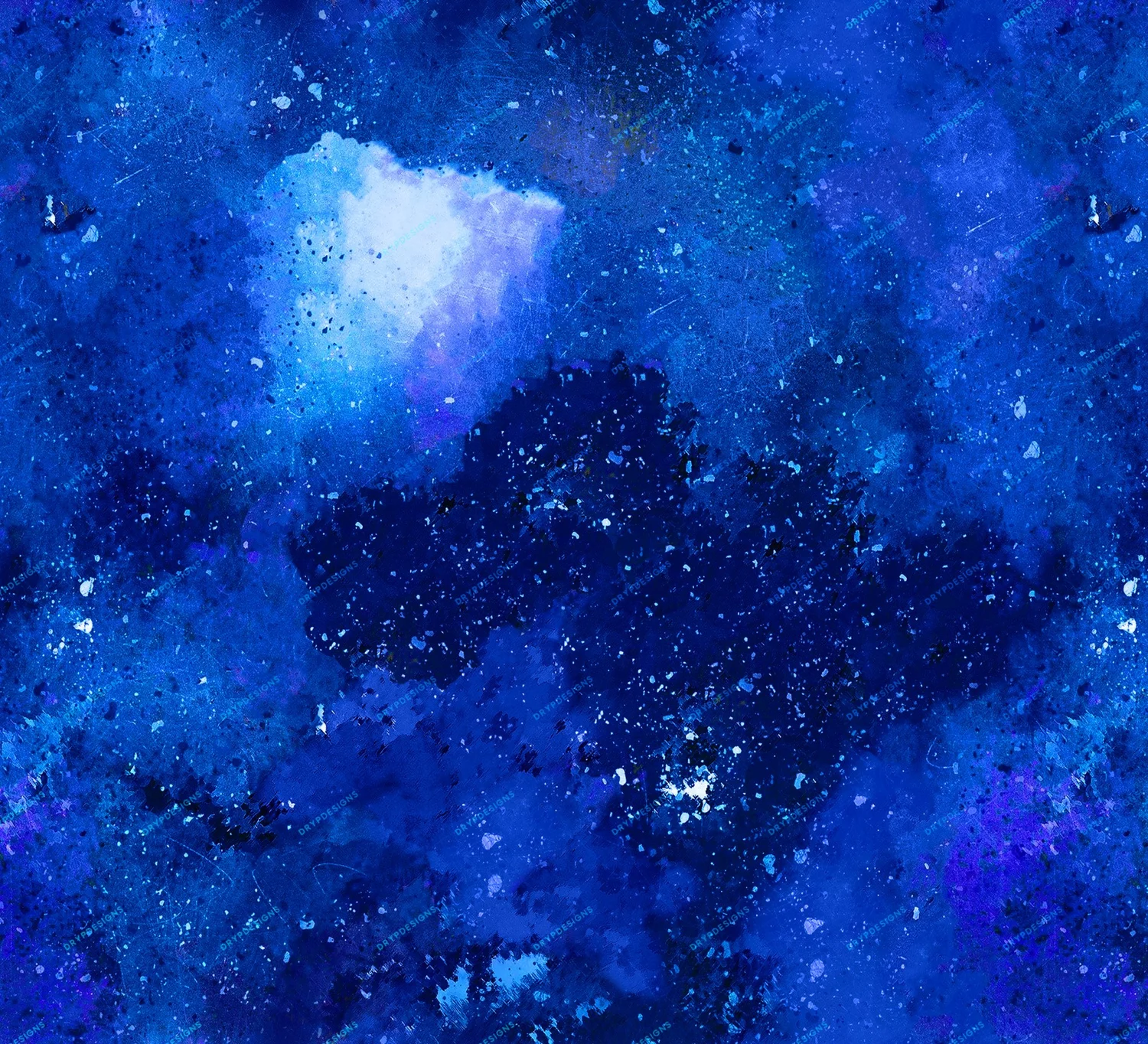 Blue Galaxy Background