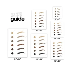 Brow Shapes Style Chart — drypdesigns