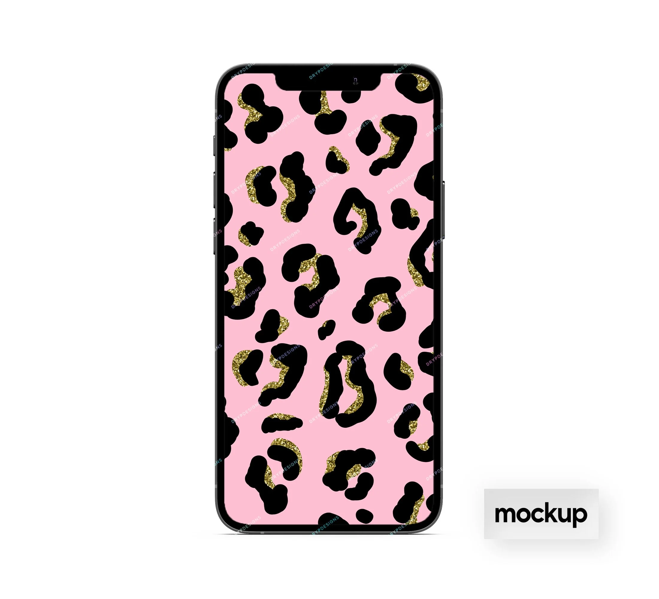 Realistic Pink Leopard Print Seamless Background — drypdesigns