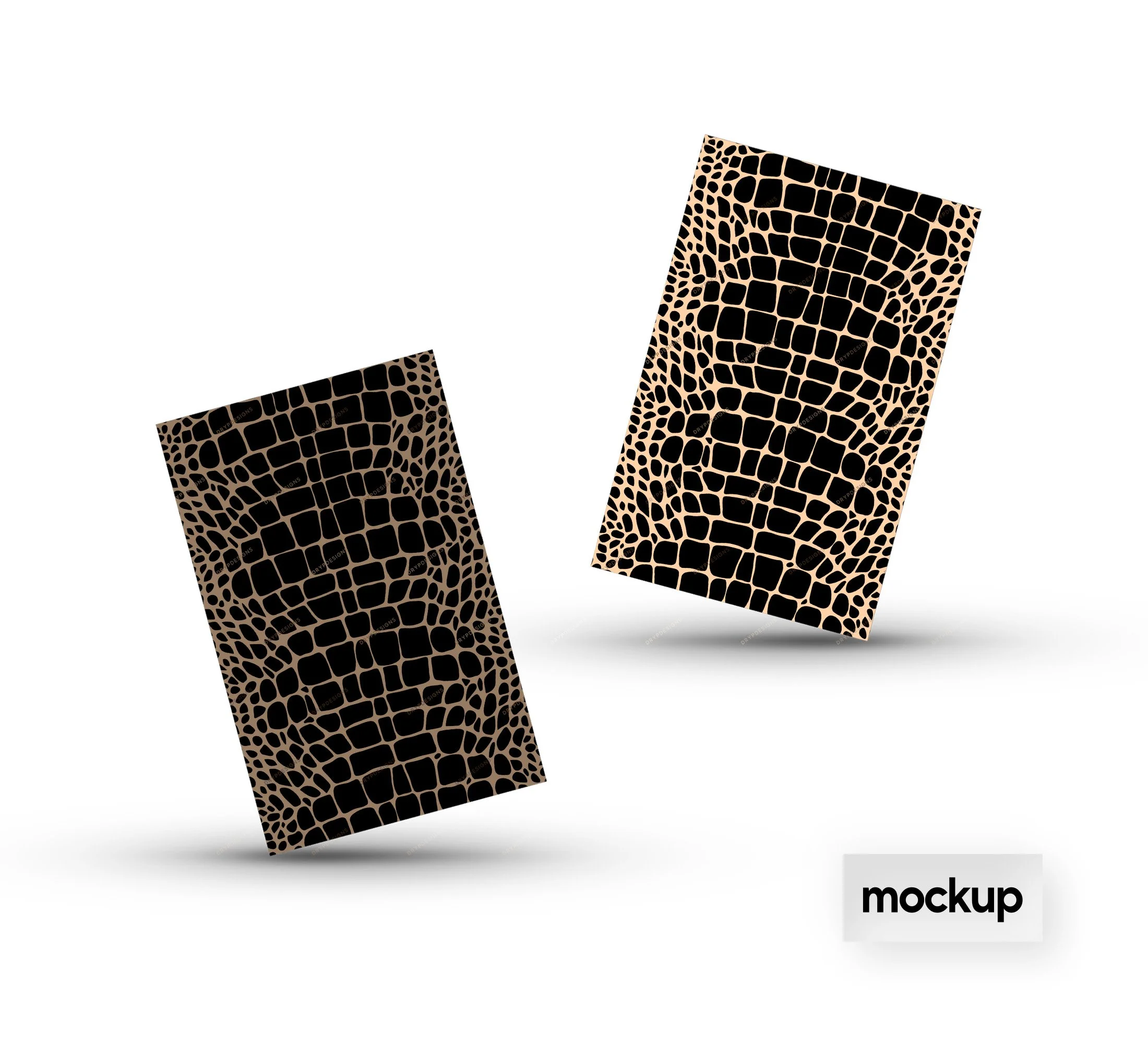 Black Snakeskin Seamless Digital Paper — drypdesigns