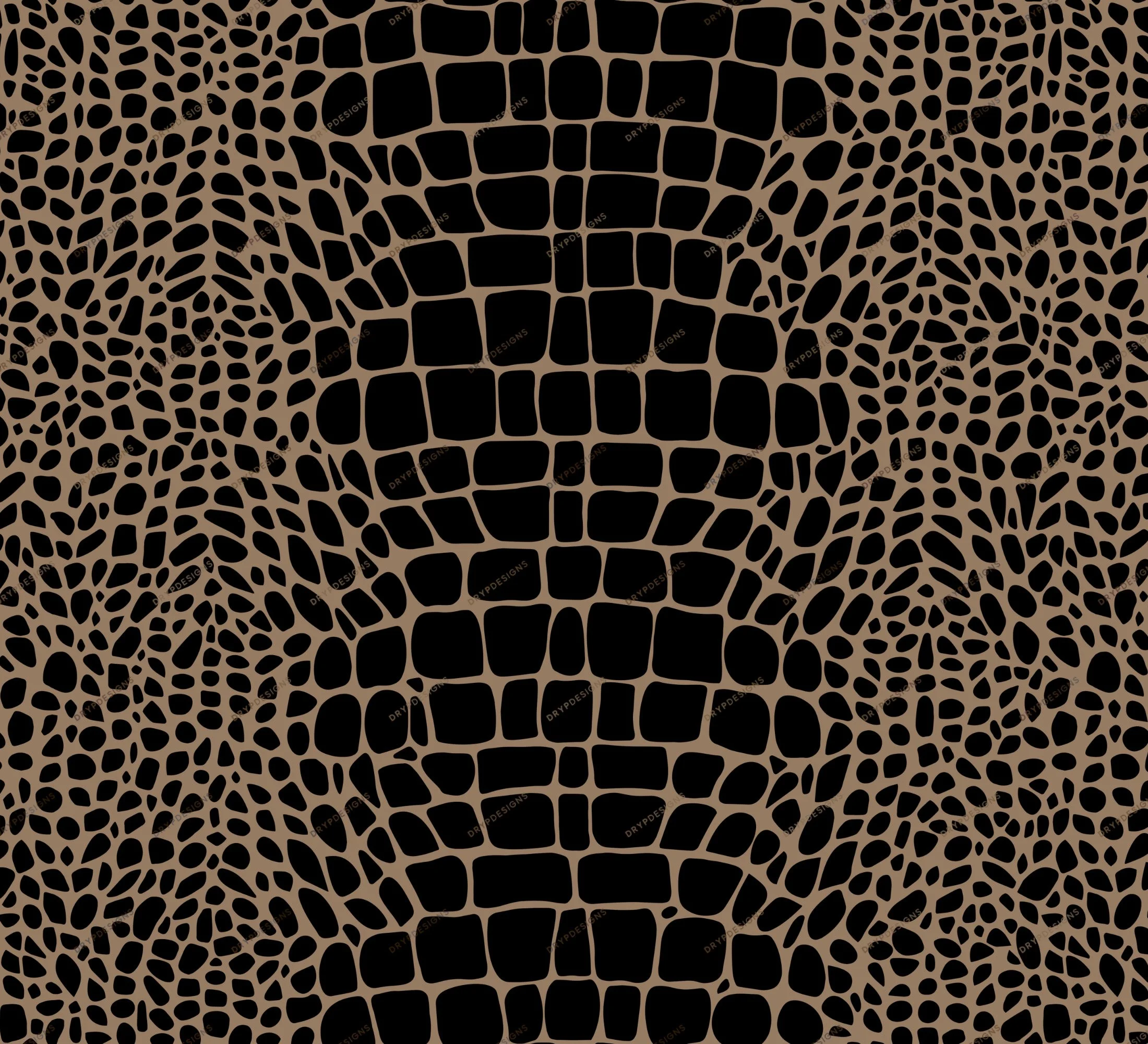 Black Snakeskin Seamless Digital Paper — drypdesigns