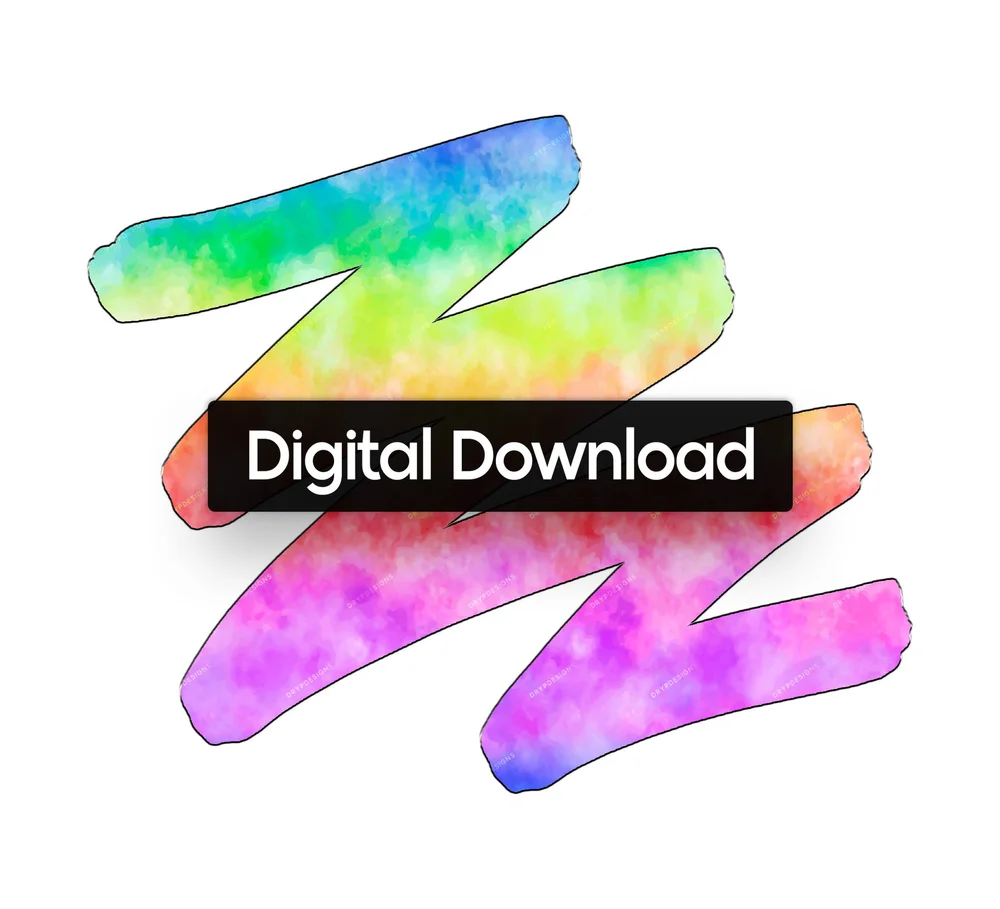 Pink + Blue Neon Tiedye Digital Paper Background — drypdesigns