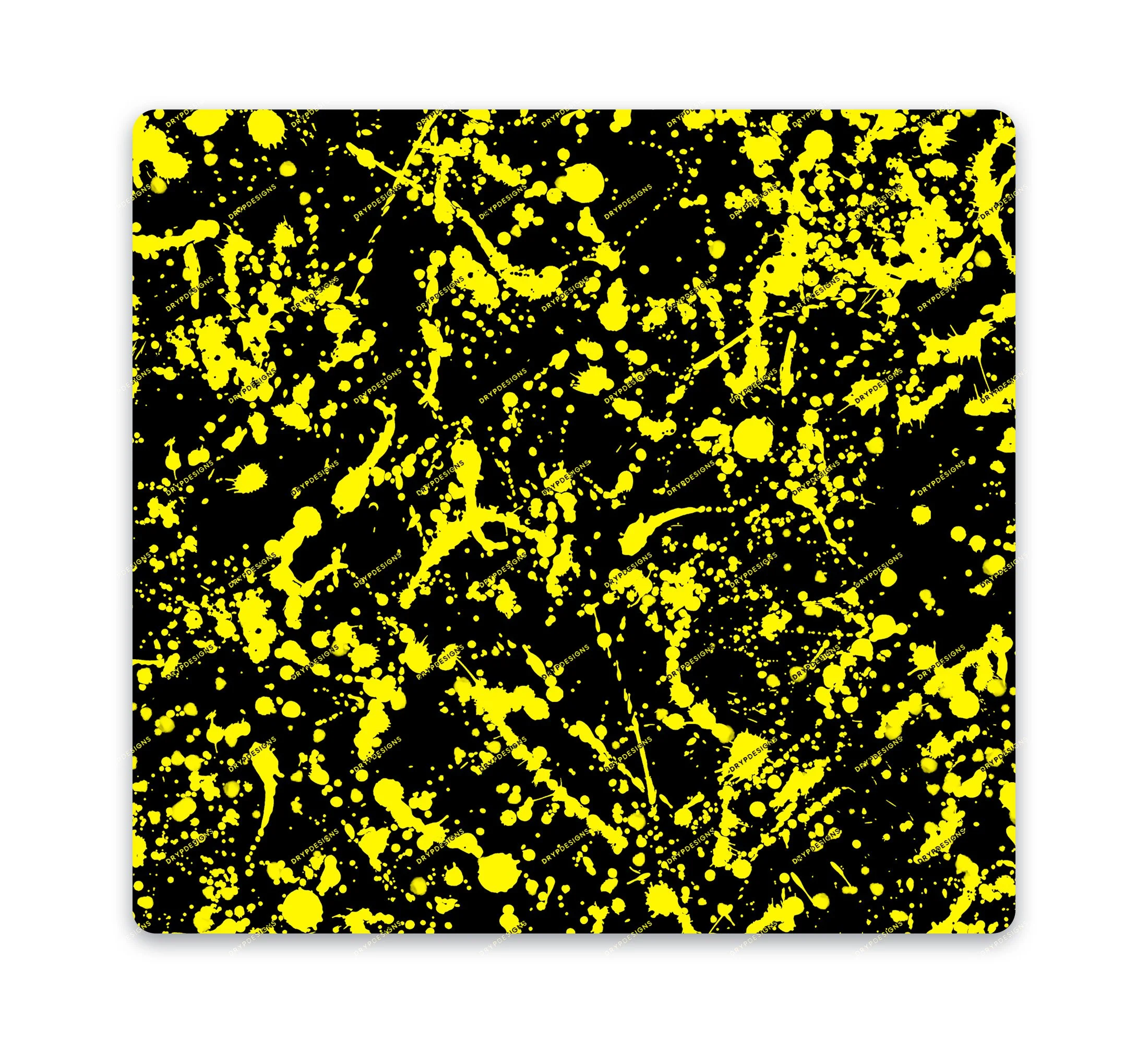 Green + Black + White Paint Splatter Seamless Background — drypdesigns