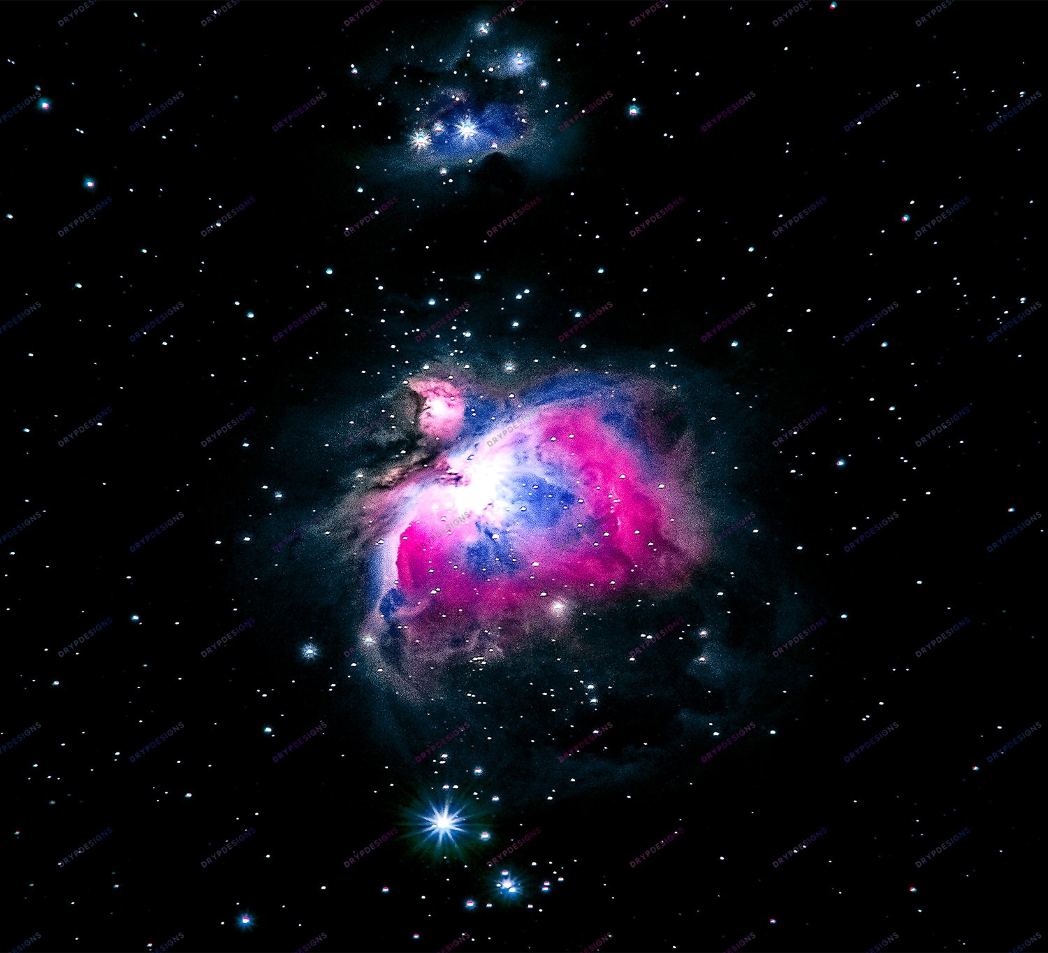 Blue Pink Nebula