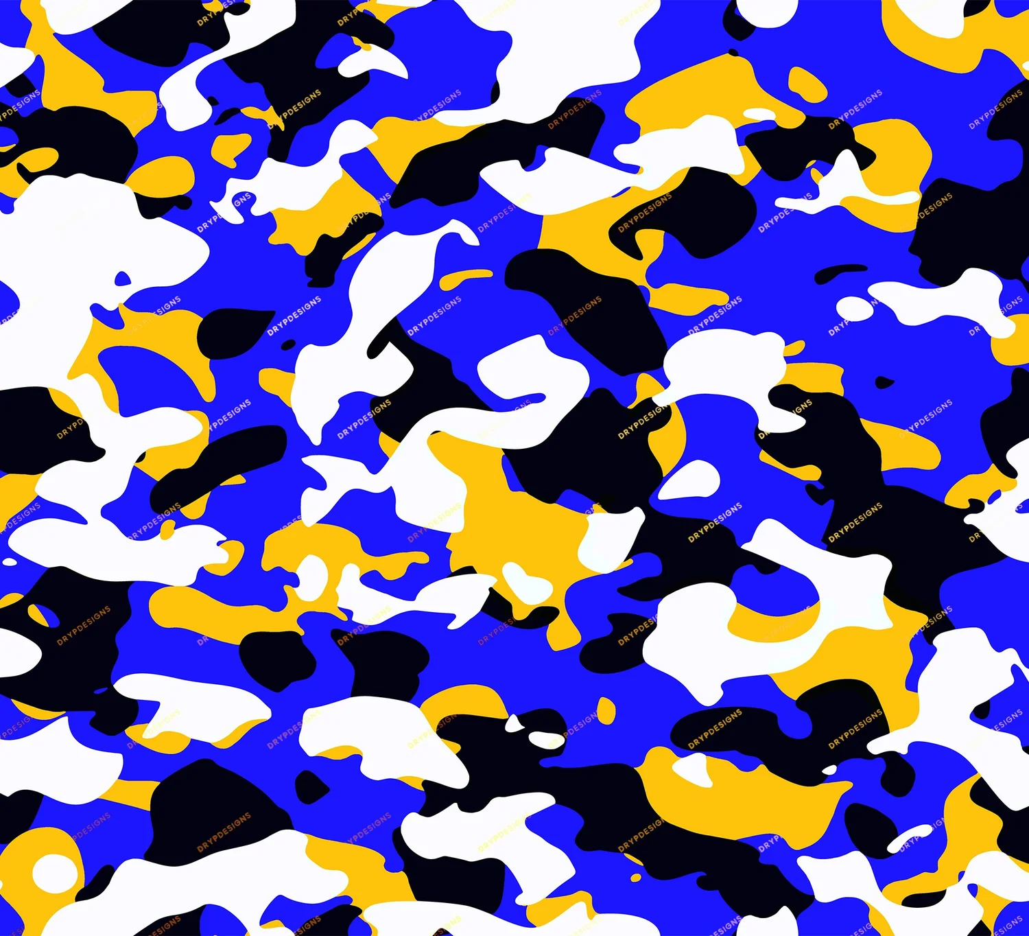 Blue Digital Camo Background