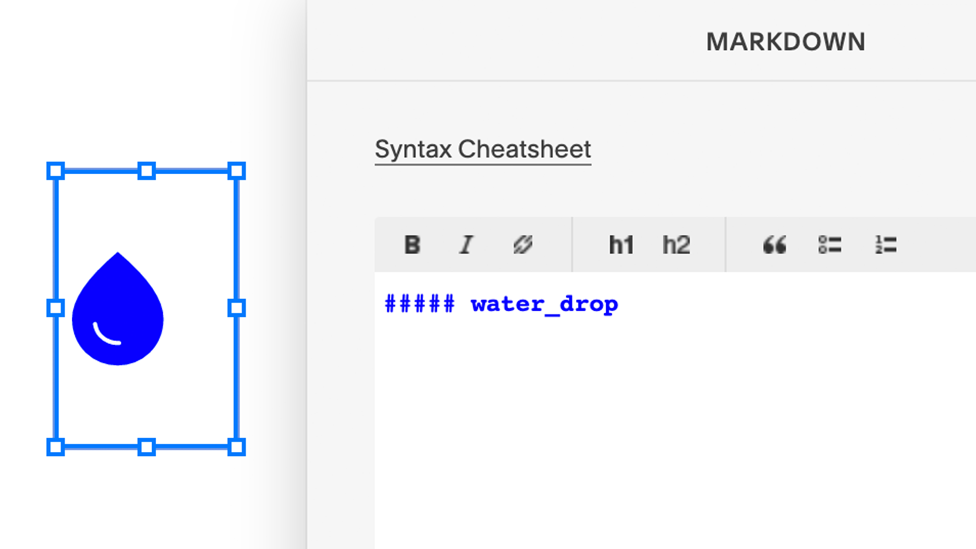 Add SVGs + Google Icons to Squarespace website — drypdesigns