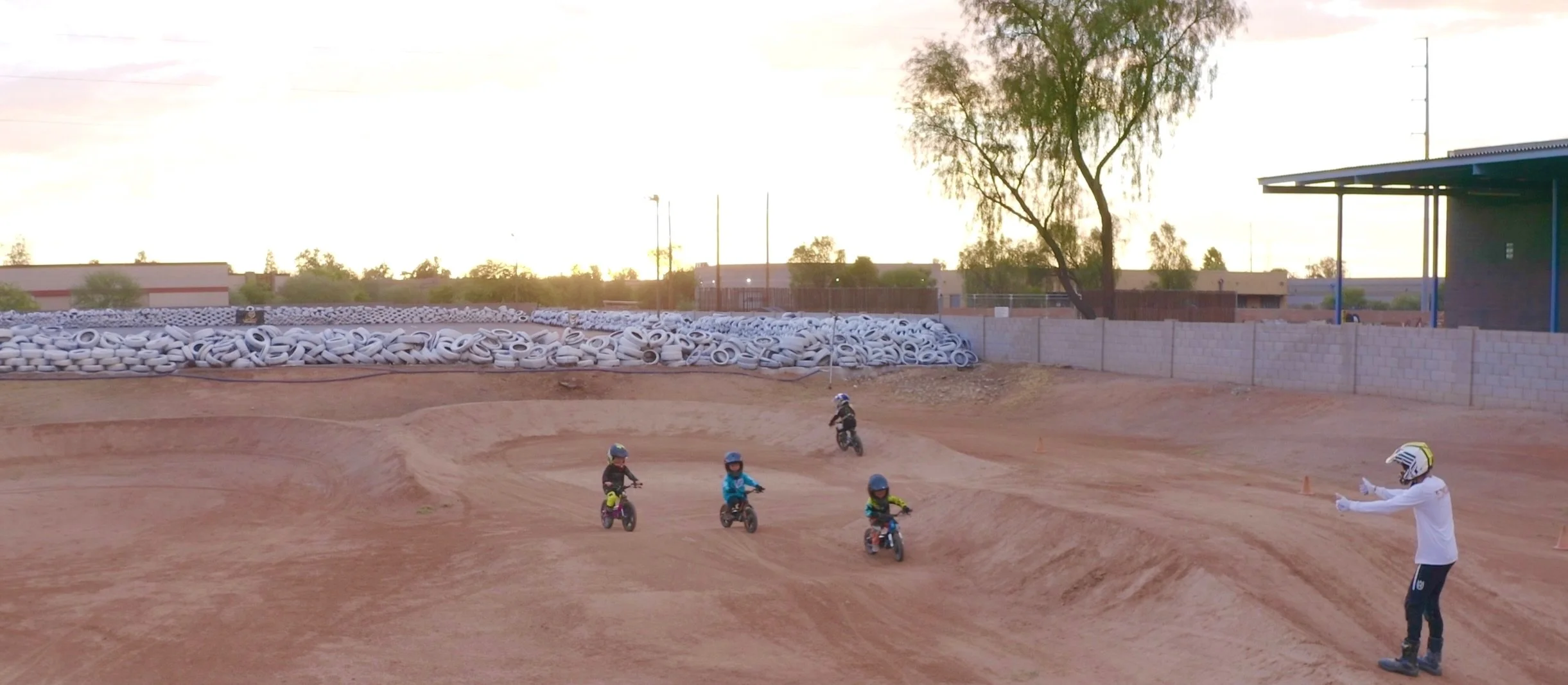 E-Balance Track — Dirt Bike Training