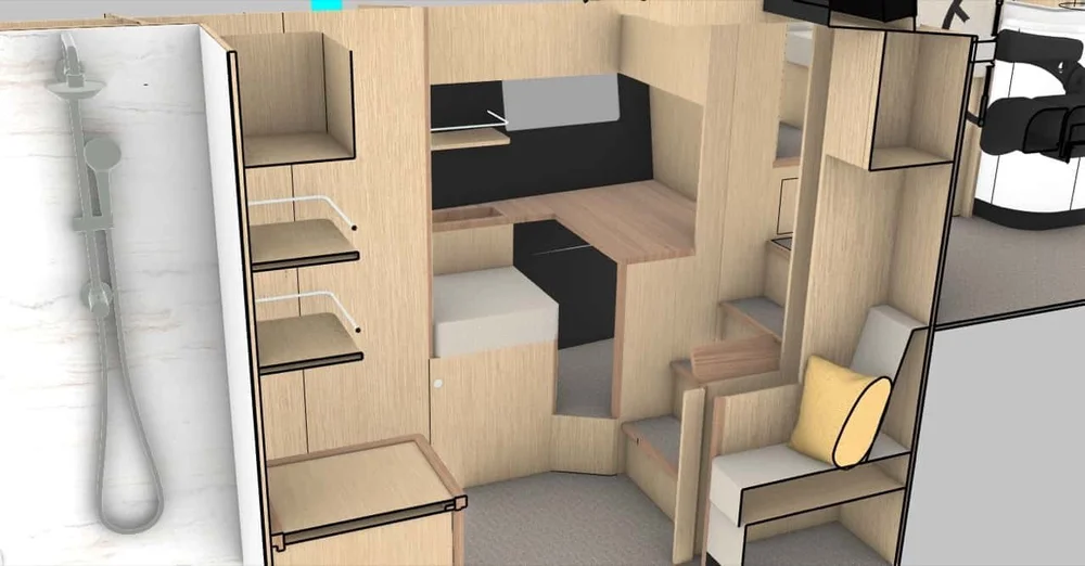 LRC65-02 final 3D interior renderings — Artnautica Europe